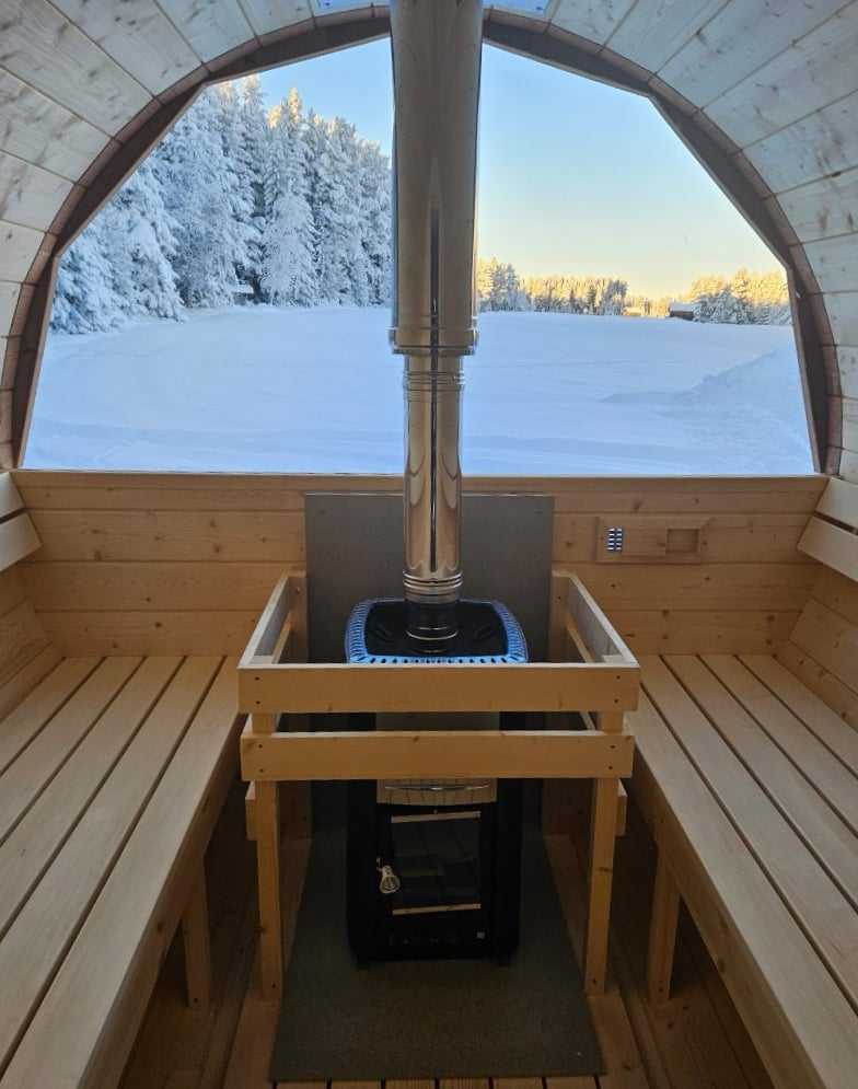 bastutunna: komplett paket med vedeldad aggregat